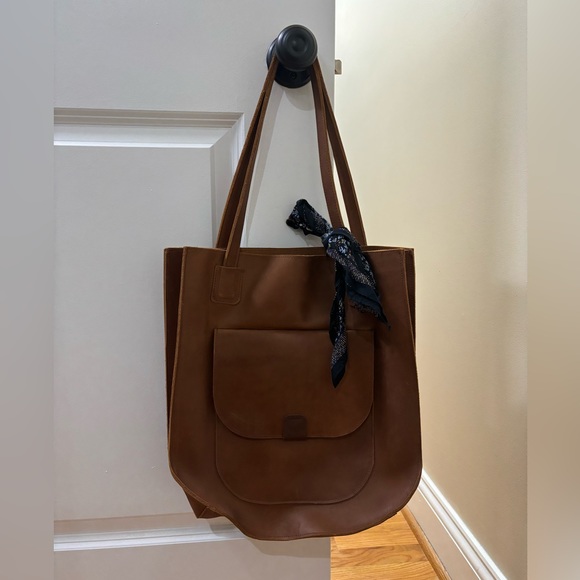 Able | Bags | Able Leather Tote | Poshmark